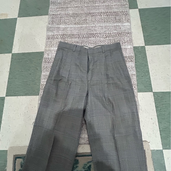 Brooks Brothers | Pants | Mens Gray Checkered Pants Britches Great ...
